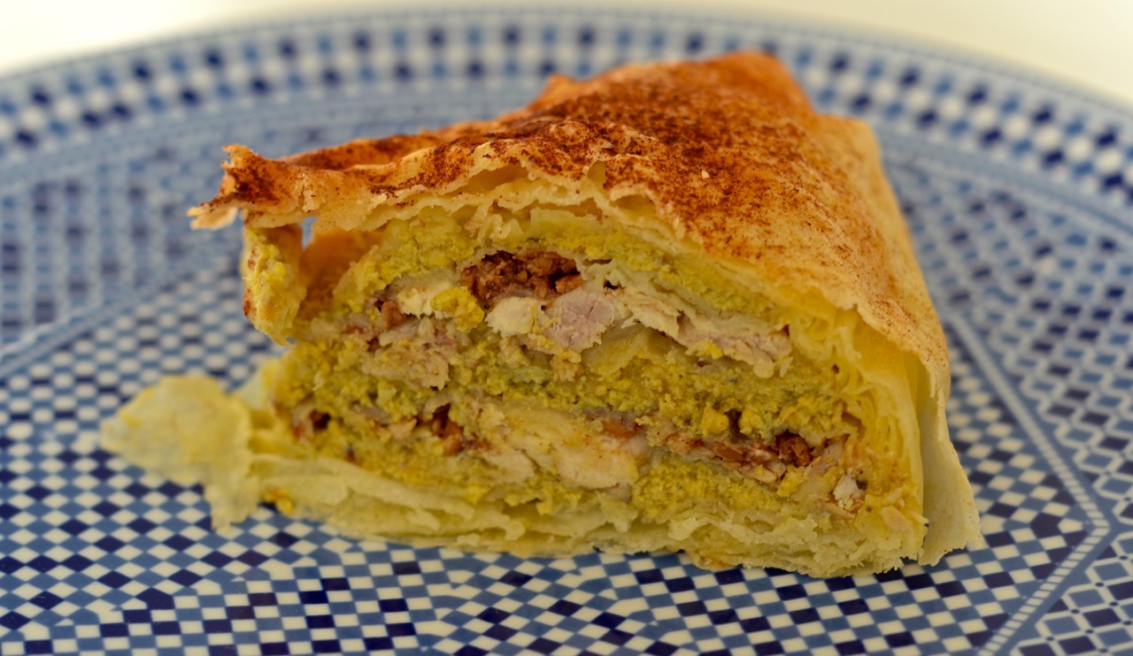 Pastella de pollo marroquí | Paloma de la Rica